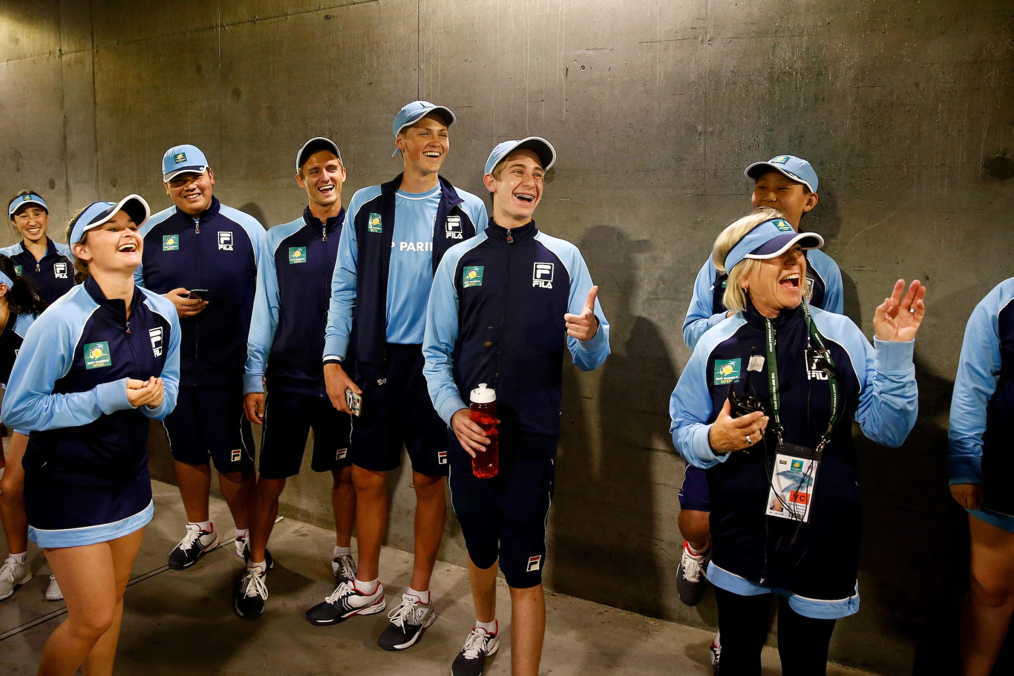 BNP Paribas Open Ball Crew - The Champions Volunteer Foundation